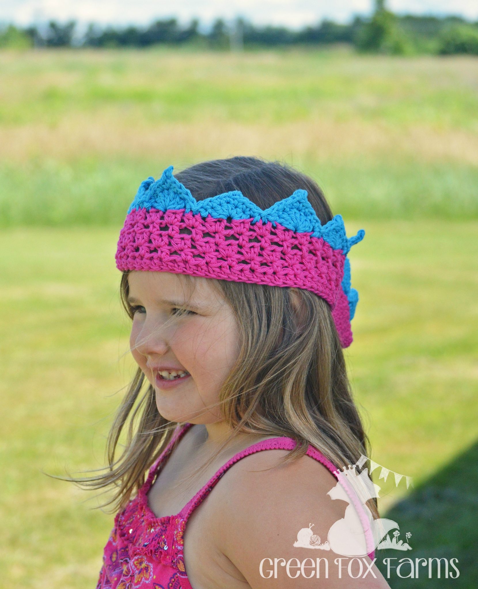 Crochet Dinosaur Crown Pattern Release! • Green Fox Farms Designs