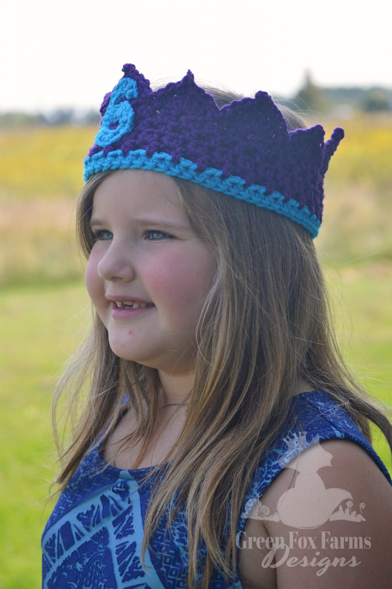 Crochet Birthday Crown - New Pattern Release • Green Fox Farms Designs