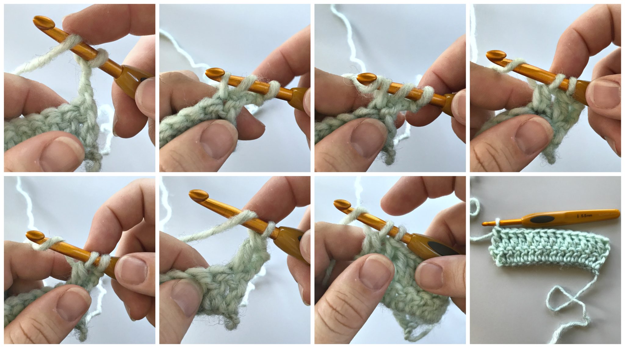 Double Crochet - Learn To Crochet Series • Green Fox Farms Designs