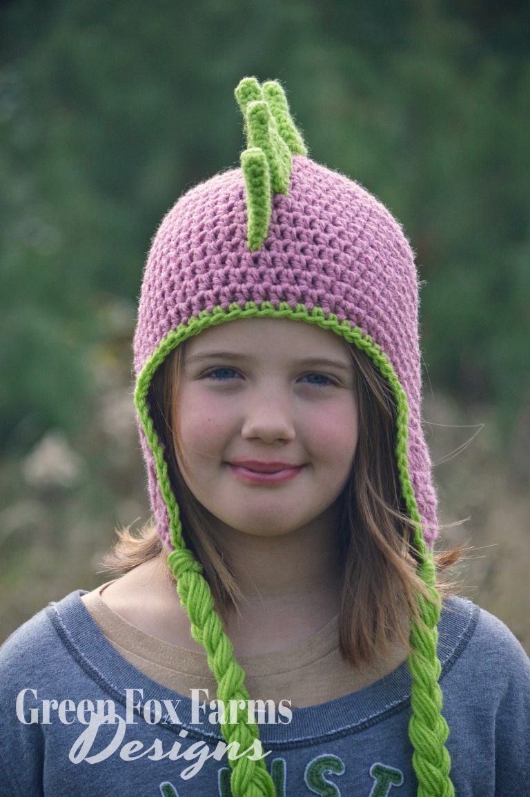 Dinosaur Hat - New Pattern Release And SALE! • Green Fox Farms Designs