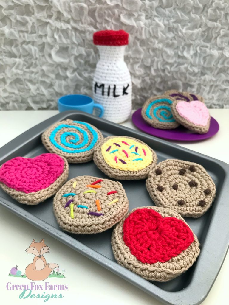 Crochet Cookies And Milk - New Pattern Release And SALE! • Green Fox ...