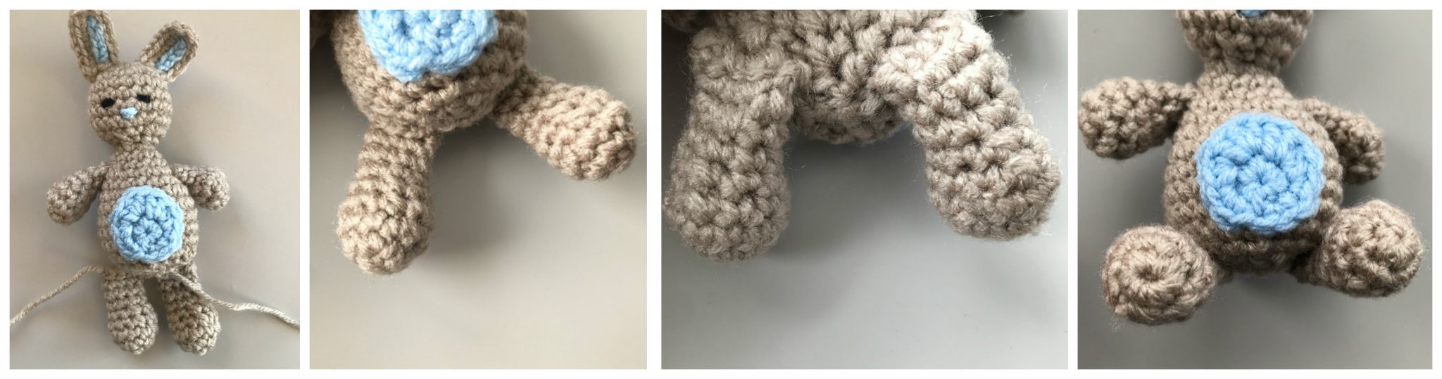 Tiny Bunny Amigurumi - Free Crochet Pattern • Green Fox Farms Designs