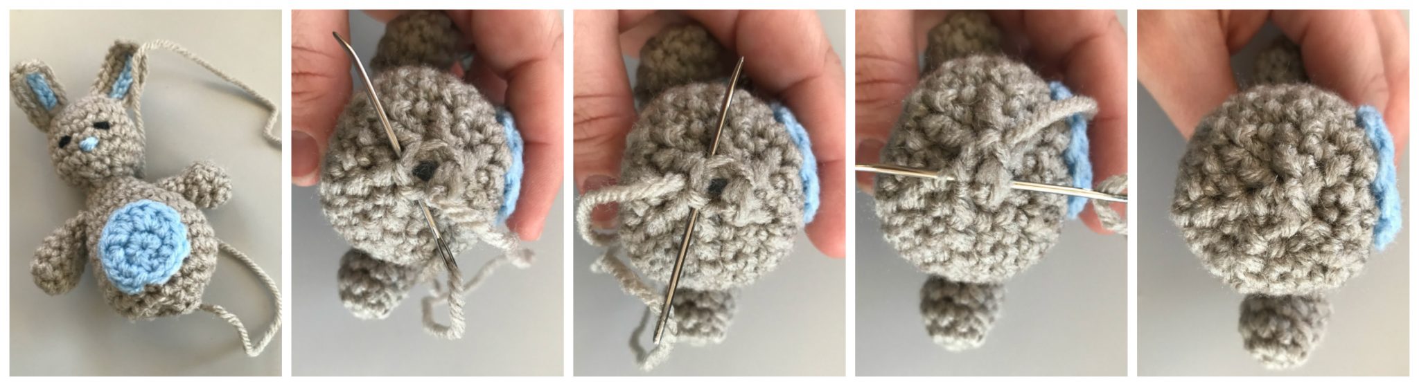 Tiny Bunny Amigurumi - Free Crochet Pattern • Green Fox Farms Designs