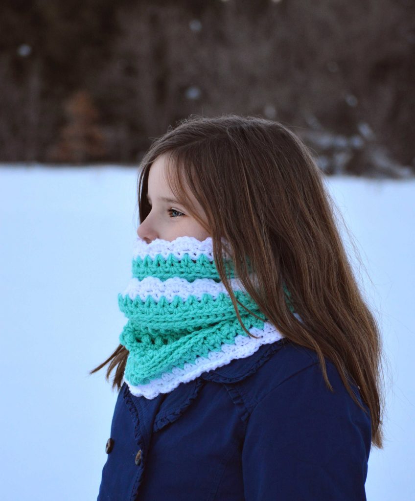 Infinite Spring Scarf Crochet Patterns • Green Fox Farms Designs