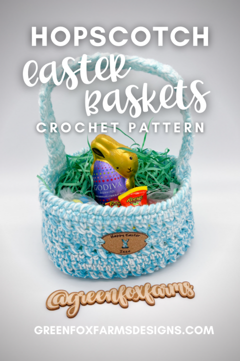 Hopscotch Easter Baskets • Green Fox Farms Designs