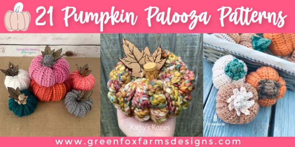 21 Crochet Pumpkin Patterns • Green Fox Farms Designs