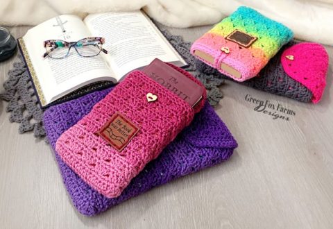 Gorgeous Crochet Patterns For Book Lovers - To Make & Gift! • Green Fox ...