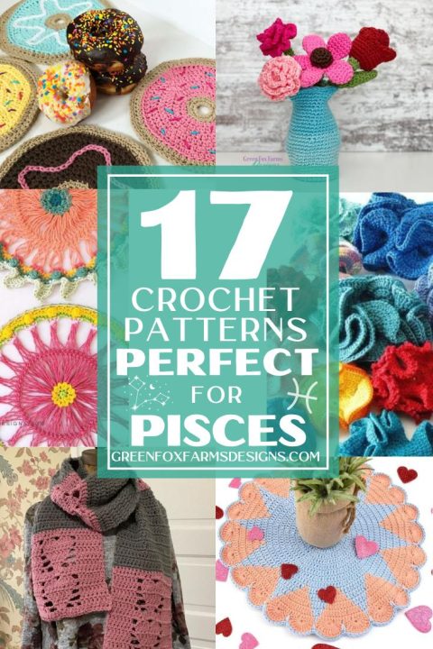 17 Perfect Crochet Patterns For Pisces • Green Fox Farms Designs