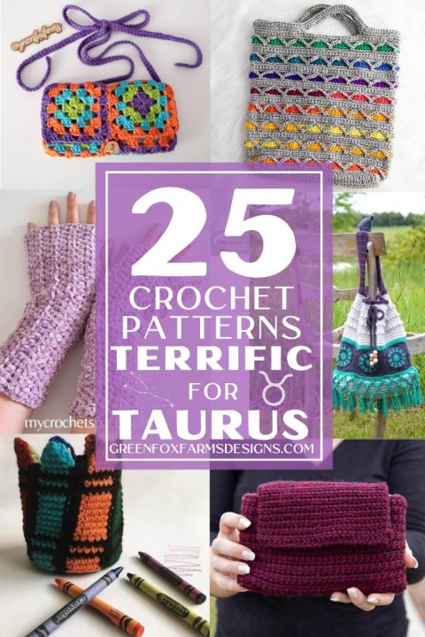 25 Terrific Crochet Patterns For Taurus