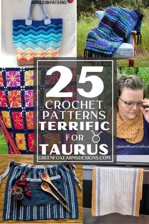 25 Terrific Crochet Patterns For Taurus