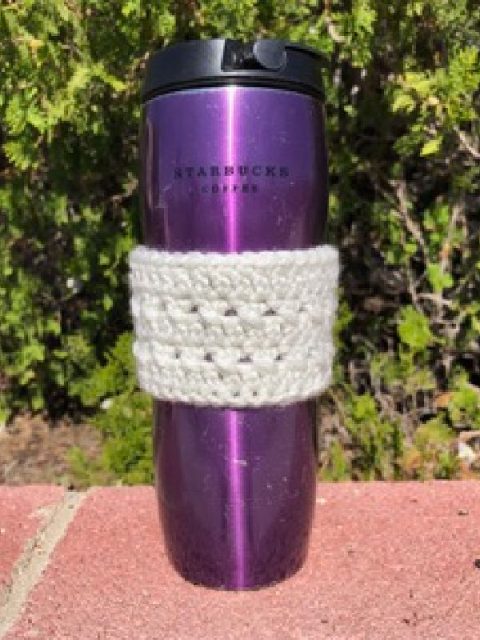 Hopscotch Coffee Cup Cozy • Green Fox Farms Designs