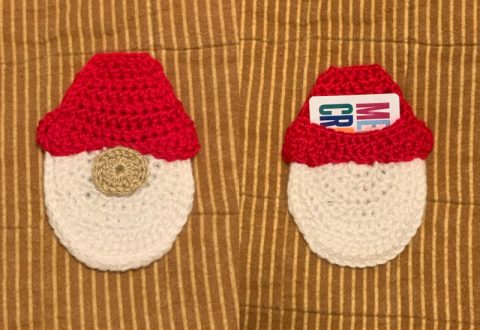 Crochet Magic: Gnome Gift Card Holder Pattern Free • Green Fox Farms ...