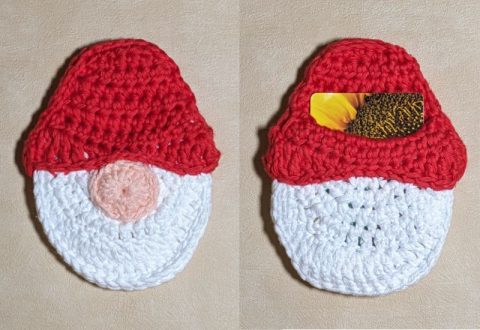 Crochet Magic: Gnome Gift Card Holder Pattern Free • Green Fox Farms ...