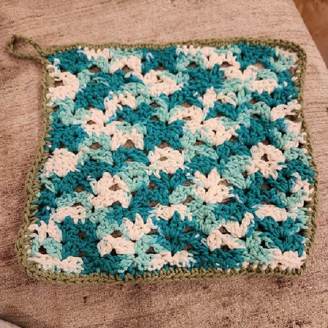 ELIXIR Soft Crochet Washcloth Pattern - FREE! • Green Fox Farms Designs