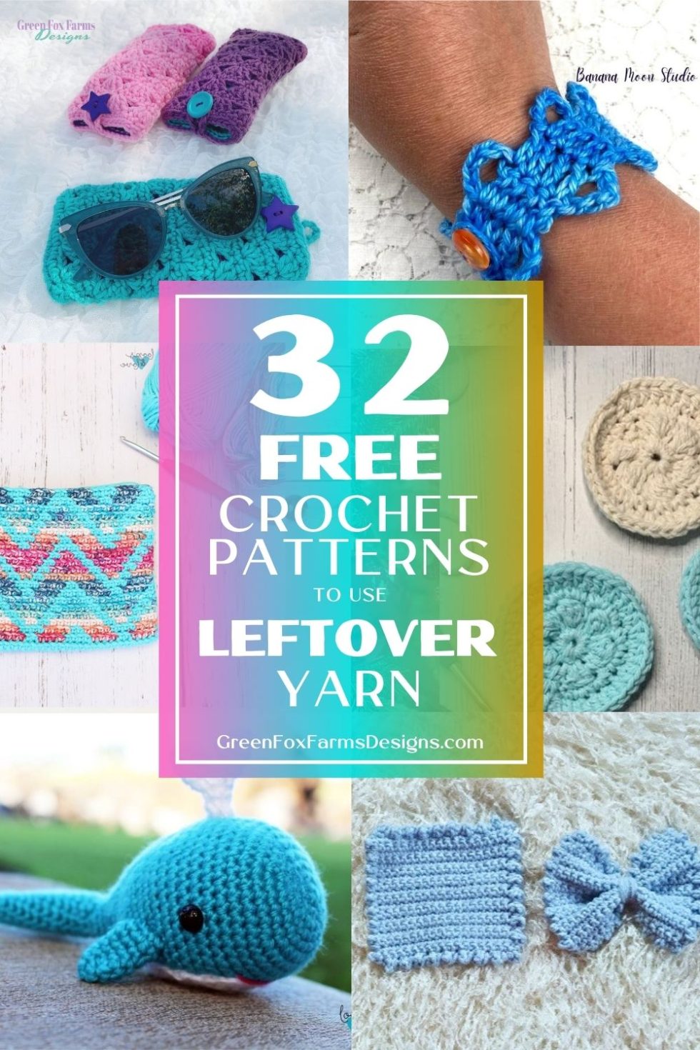 Fun And Easy Scrap Yarn Crochet Patterns - Free Patterns