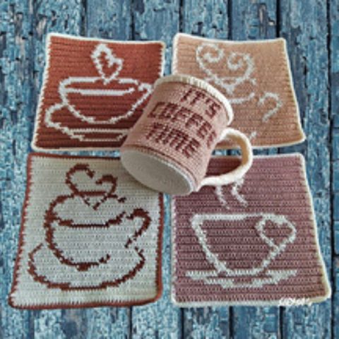 The Best Coffee Crochet Patterns – Your Caffeine Fix, All In One Post ...
