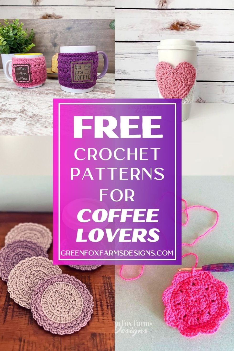 The Best Coffee Crochet Patterns – Your Caffeine Fix, All In One Post ...