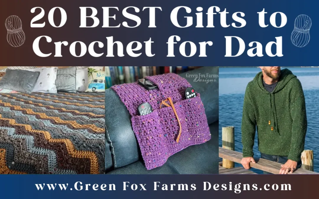 Cool Crochet Gifts For Dad: Fun & Easy Patterns For Father’s Day ...