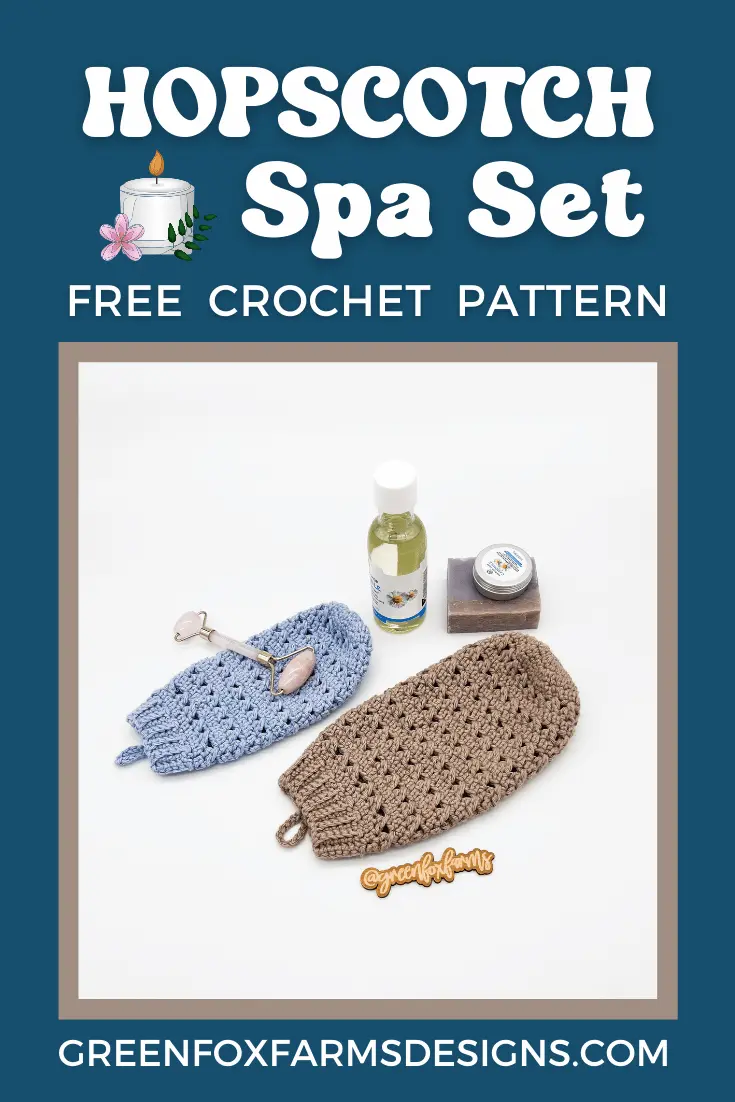 Free Crochet Spa Set 3-in-1 Pattern With Soap Saver + Face Scrubber ...