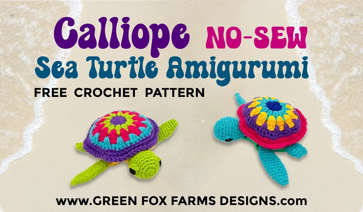 No-Sew Sea Turtle Crochet Pattern – Free Easy Amigurumi For Beginners ...