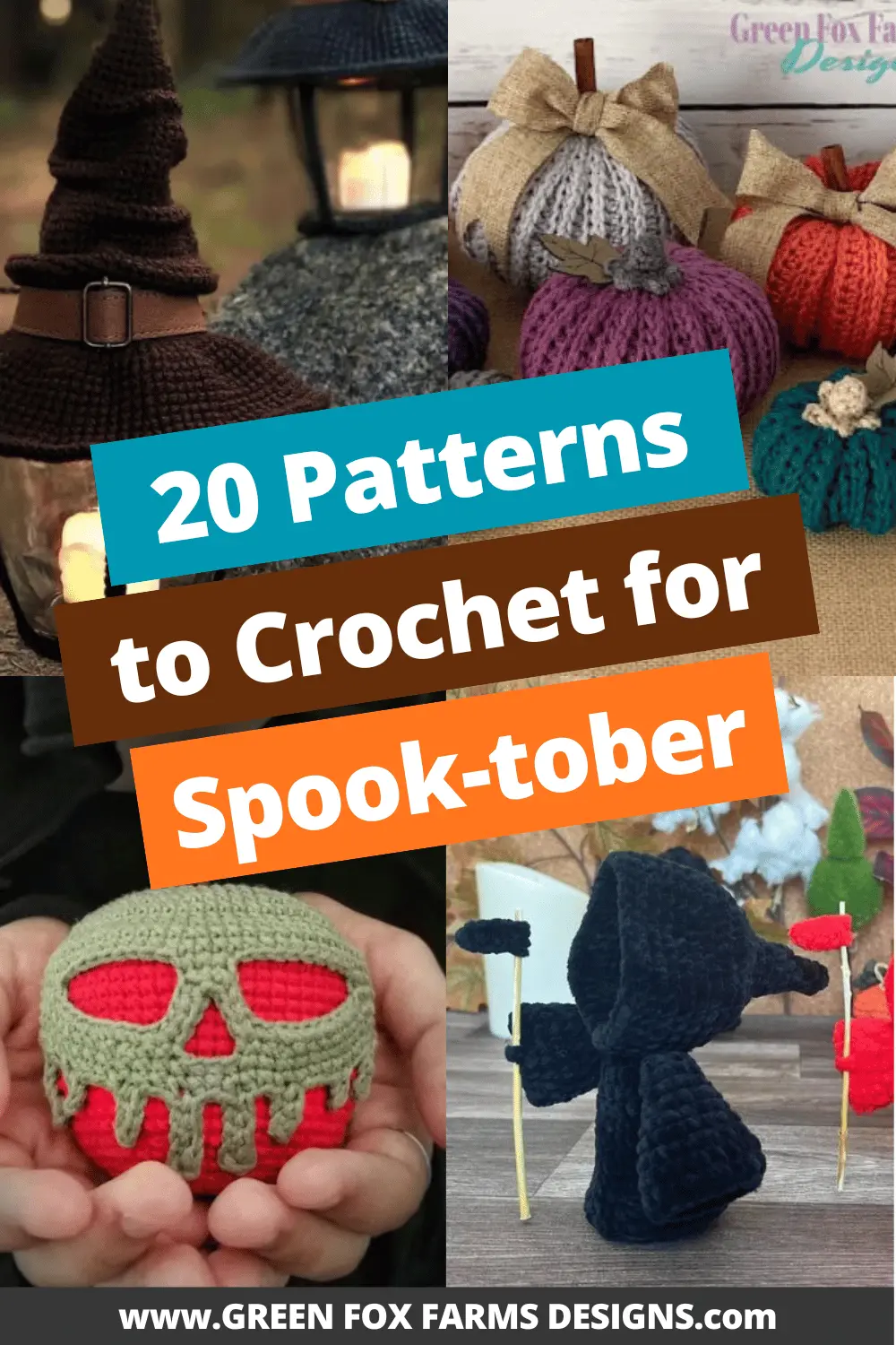 Creepy-Cute Halloween Crochet Patterns For Spooktober • Green Fox Farms ...